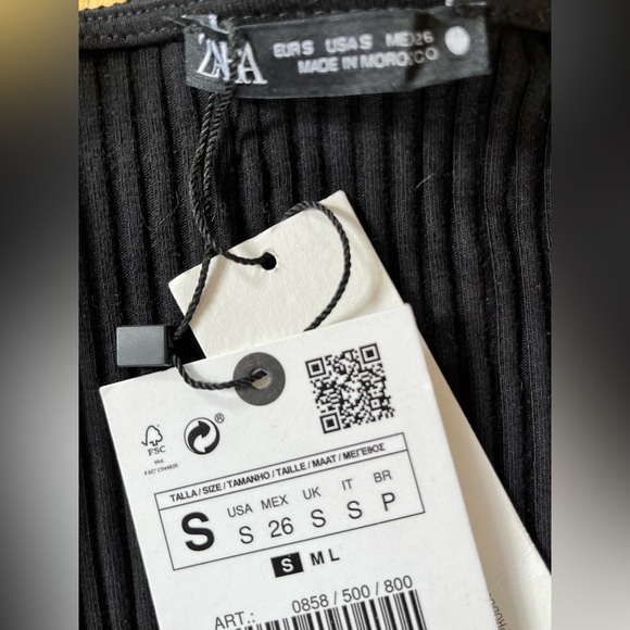 Zara | Dresses | Nwt Zara Button Down Ribbed Midi Dress | Poshmark